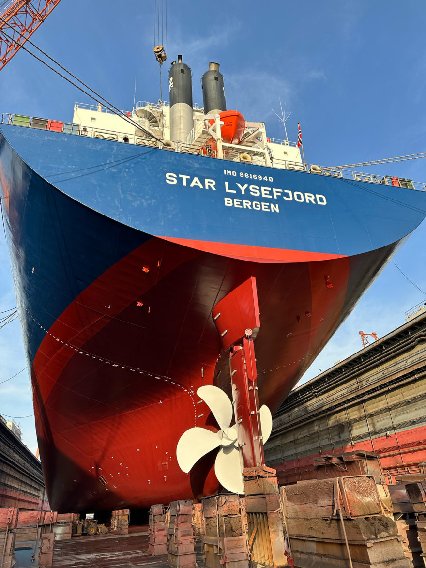 Testing the world's "strongest material" as hull coating - Grieg ...